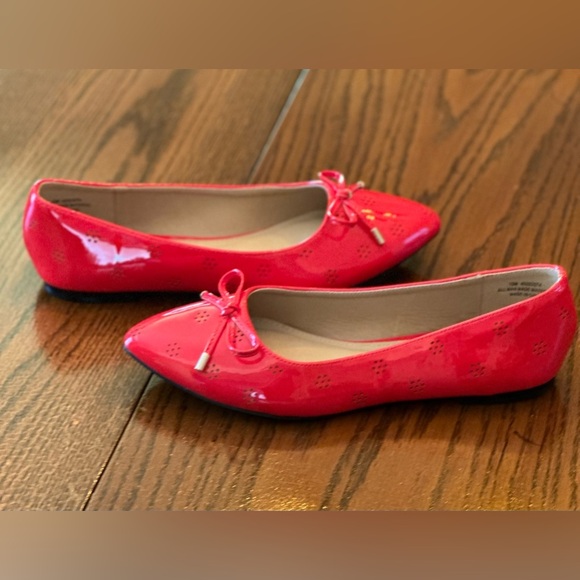 Cato | Shoes | Ladies Cute Red Flats | Poshmark